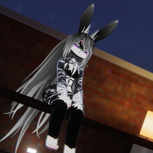 Haishima-灰島 Casual wear outfit for VRChat avatar 《FREE》 - joeypixel - BOOTH