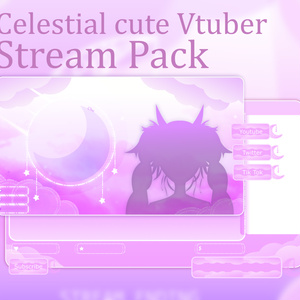 SIMPLE Static Cute Stream OVERLAY Pack / Donuts / Cake / Twitch ...