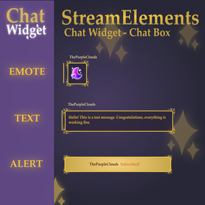 Chat Widget - Cute Minimal, Butterfly Theme • Chat Box & Alerts for ...