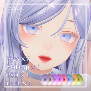 【Milfy-ミルフィ-】Makeup + Eyes Texture Ⅳ - XXIX. - BOOTH