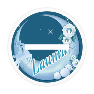 Lauma theme Smartphone Sticker - kudayuniishop - BOOTH