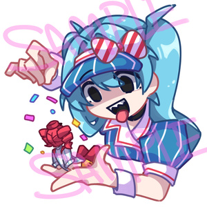 Mikomet Keyholder みこめっとホログラムキーチェン - tapiobanana - BOOTH