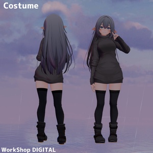 VRChat想定オリジナル3D衣装モデル『デジエルさんのジャージ』 - Workshop DIGITAL - BOOTH