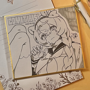 COMITIA151 色紙原画 - みたに屋さん - BOOTH