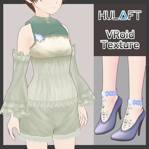 【FREE/無料】髪テクスチャ_Hair Textures【VRoid Texture】 - HULAFT - BOOTH