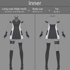 【VRoid texture 29】サイバースーツ3 - OFUJI STORE - BOOTH
