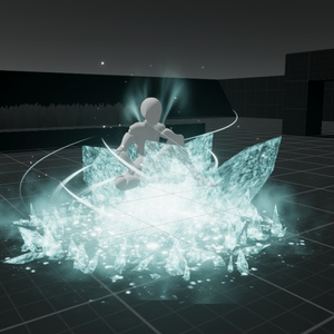 【Unity/VRChat】Ice Shockwave Attack by Raivo - raivovfx - BOOTH