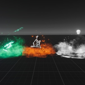 【Unity/VRChat】FREE Basic Hand Particles by Raivo - raivovfx - BOOTH