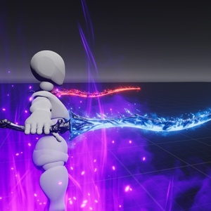 【Unity/VRChat】FREE Simple Flowing Particle Shader by Raivo - raivovfx - BOOTH