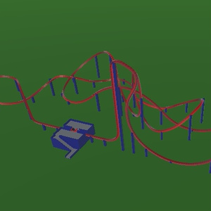 Stand up Coaster - mrtwisterides - BOOTH