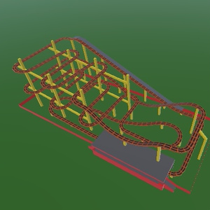 Stand up Coaster - mrtwisterides - BOOTH