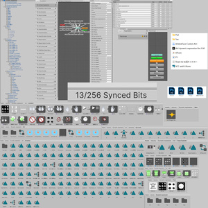 【しなの(Shinano)用】Shinano dynamic expression Ver.1.00/VRC Contact /しなの動的表情 ...