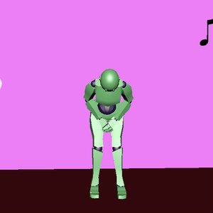 【3D Animation】reaction motion "no" - anji-studio - BOOTH