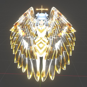 Neon Draconic Wings - PhoenixStryker - BOOTH