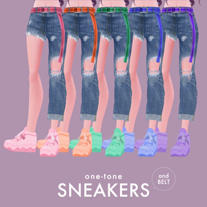 Ripped Jeans Vroid Texture - ArgamaWitch - BOOTH