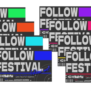 【フリー素材】follow festival - leo-shop - BOOTH