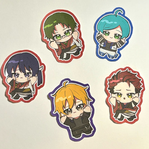 夏休み颯馬くんアクキーシールセット - kanda--chan - BOOTH