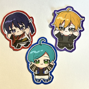 夏休み颯馬くんアクキーシールセット - kanda--chan - BOOTH