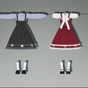 vrchat衣装【 ライムLime,chiffon,manuka適応です】人鱼 - dadouhahaha - BOOTH
