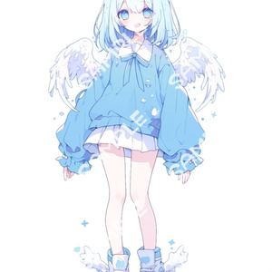 【IRIAM対応】クールなサイバーお兄さん--配信用立ち絵 - すののAIイラストショップ - BOOTH