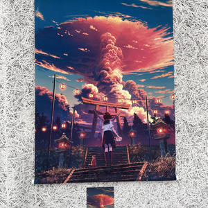 周憂ポストカード(あんどん少女) - panda-pm - BOOTH