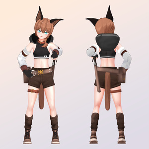 【3Dモデル】『ダンビ』- Dambi - Blue Cloud - BOOTH