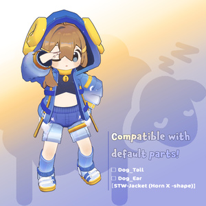 【3Dモデル】『ダンビ』- Dambi - Blue Cloud - BOOTH