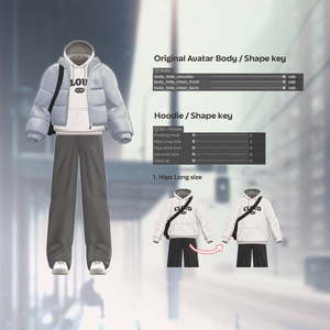 【3Dモデル】『ダンビ』- Dambi - Blue Cloud - BOOTH