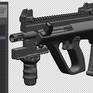 3Dモデル ミニガン - alumin2 - BOOTH