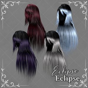 【VRC想定】3Dヘアモデル Hime cut - -W.BETA- - BOOTH