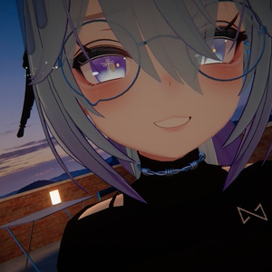 glasses for vrchat(vrc) vrc用メガネ *free* - daih - BOOTH