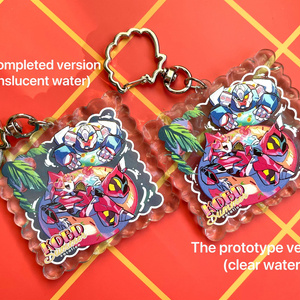 KOBDちゃんの夏海水面アクキー KOBD Summer Floating Keychain - Umaia3aurart's Shop ...