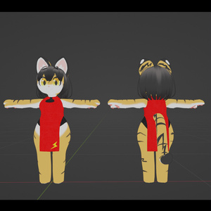 【Chalo対応】ボーンスーツ【VRChat想定衣装】 - ひつじのおうち - BOOTH