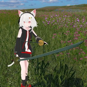 KatanaSystem - Dual Wielding System (on Felis avatar) - suikaness - BOOTH