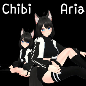 Vroid Chibi base model (free to use co copy) - heby - BOOTH