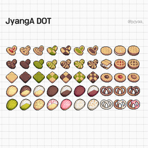 【ドット絵】 花と花束素材セット (32x32サイズ) - JyangA - BOOTH