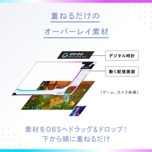 [OBS対応] お題トークスロットツール／配信者向け素材／雑談・罰ゲーム・縛りプレイ・トークテーマデッキ - BUFF EFFECT - BOOTH