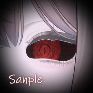 【真央Mao】Ghoul Eye for Mao + Tongue Texture - Rons-shop - BOOTH