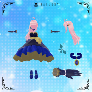 VRChat用衣装『MILITARY COAT』 - BALCONY - BOOTH