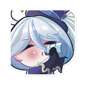 Noodle Furina Sticker 1 - elinanoodles - BOOTH