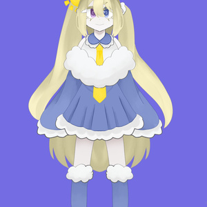 (Rigged) Pink-Haired Vibrant Colors, Half-body, Girl/Femboy Vtuber ...