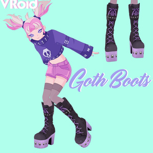 VRoid Model - P2U Sporty Guy - acidicdollz - BOOTH