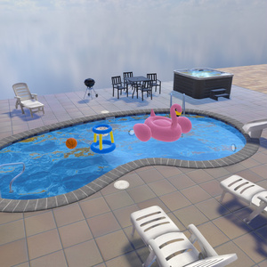 VRChat Pool Tables for VRCBilliards Prefab - spookyghostboo - BOOTH