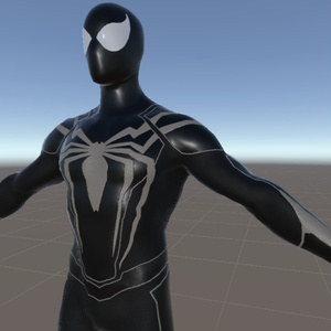 Ultimate Symbiote Spider-Man (VRChat Model) Unity Package ...
