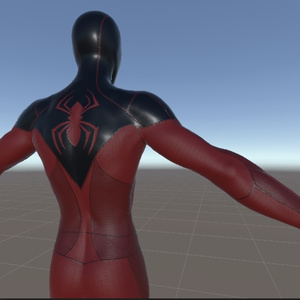 Ultimate Symbiote Spider-Man (VRChat Model) Unity Package ...