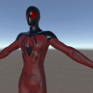 Ultimate Symbiote Spider-Man (VRChat Model) Unity Package ...