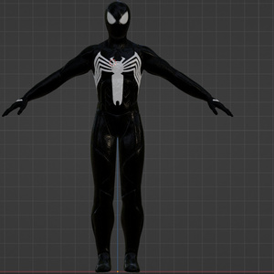 Ultimate Symbiote Spider-Man (VRChat Model) Unity Package ...