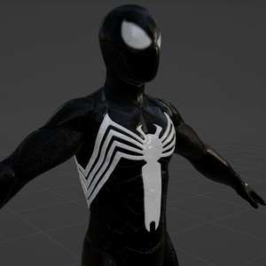 Ultimate Symbiote Spider-Man (VRChat Model) Unity Package ...