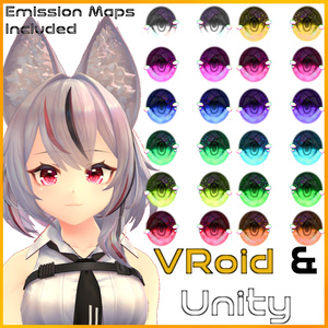 [FREE SAMPLES] 90+ Unique Eye Textures + Bonus Vroid Eyeliner - BonShop ...