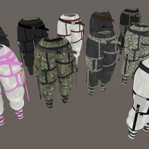 Hibiki - Cyberpunk Headphones - Rigged VRChat Accessory - Kero's 3D ...